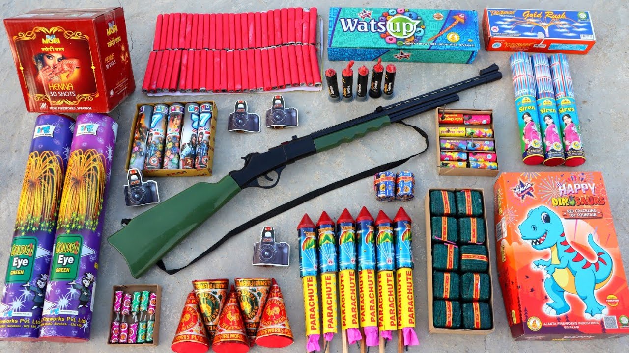 Types of Diwali fireworks testing | Diwali amazing Crackers testing ...