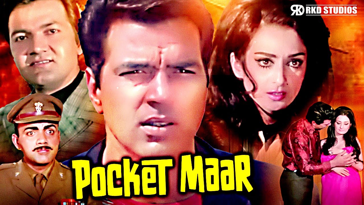 Remembering Dharmendra Ji 💐| Pocket Maar Action Movie | Dharmendra ...
