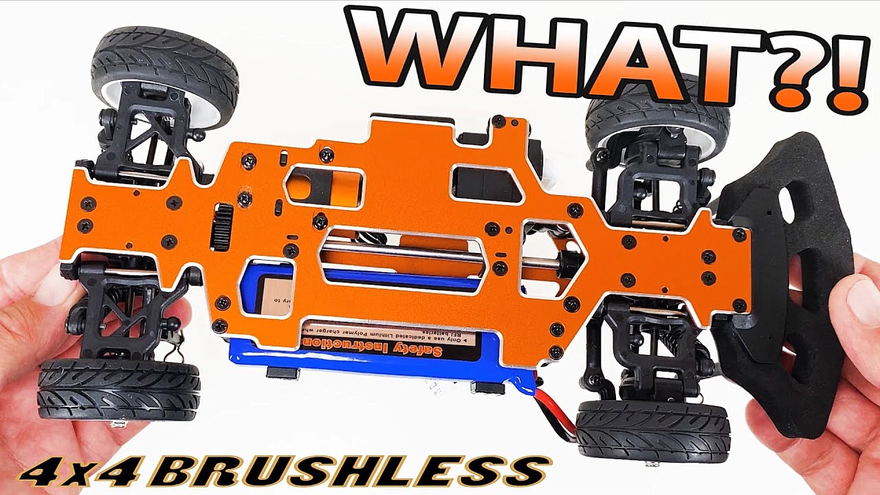 ZD Racing Rocket S16 Brushless 4WD 1/16 Cheap Street RC Car! Unboxing ...