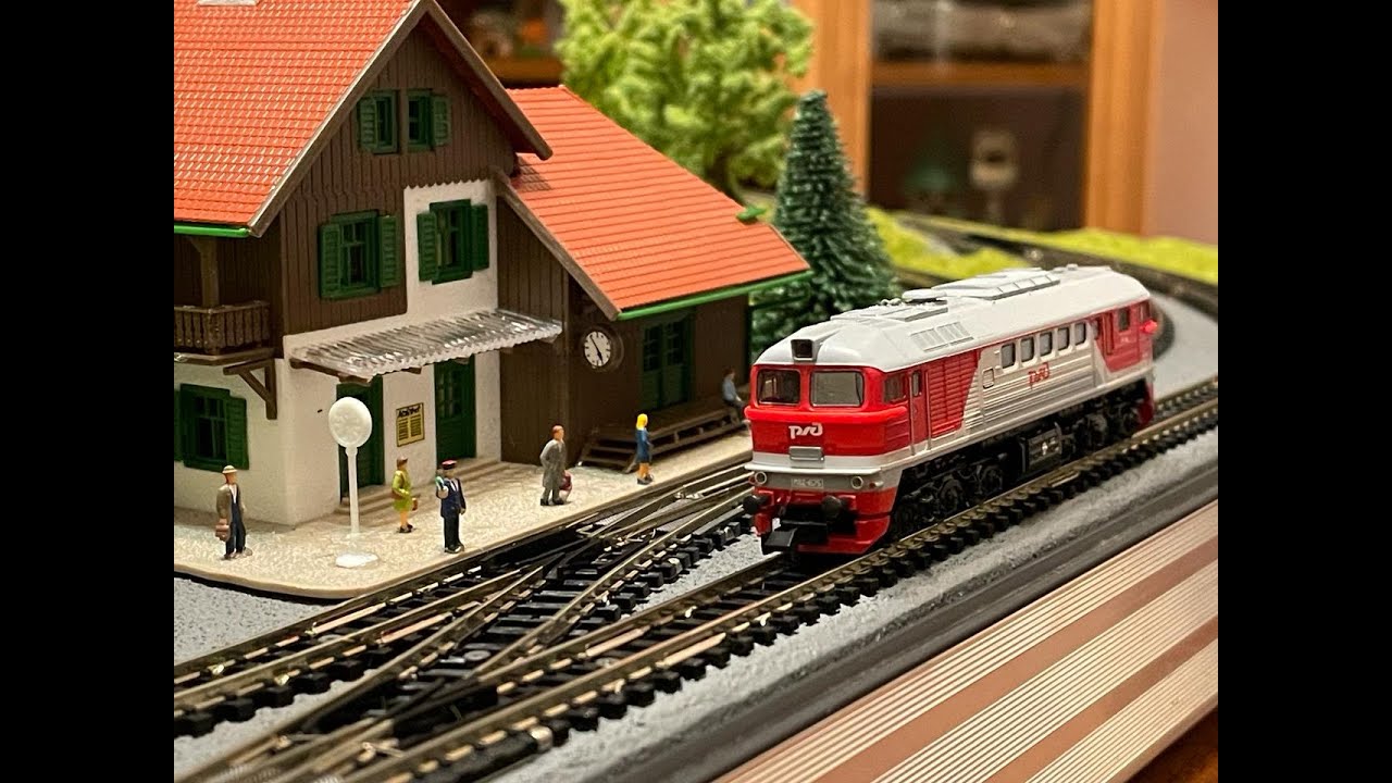 Fleischmann 725210 Scale N Diesel locomotive M62, RZD - YouTube