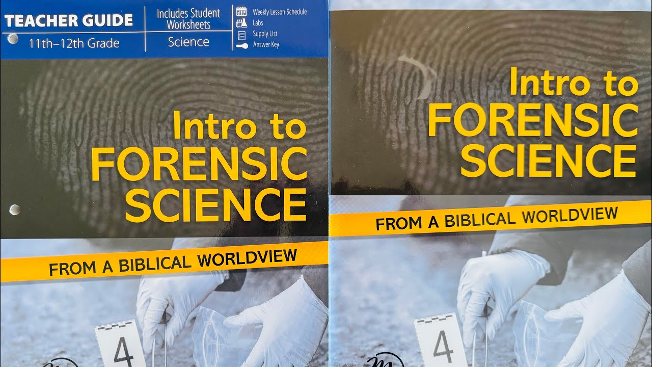 Master Books Intro to Forensic Science: Initial thoughts and preview ...
