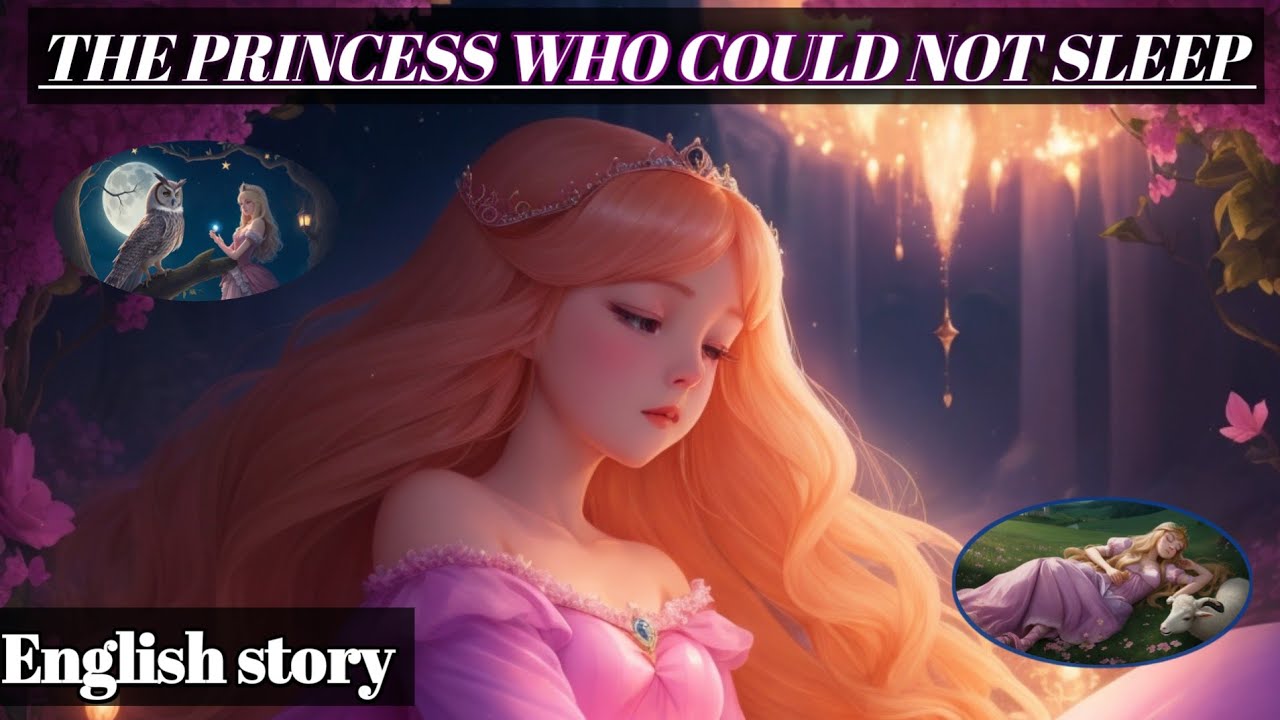 The Princess Who Couldn't Sleep #Stories for kids#English fairy tales# ...