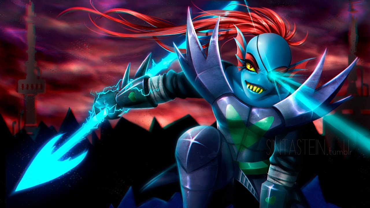 Undertale: Luta contra Undyne The Undyng (Battle Against A True Hero ...