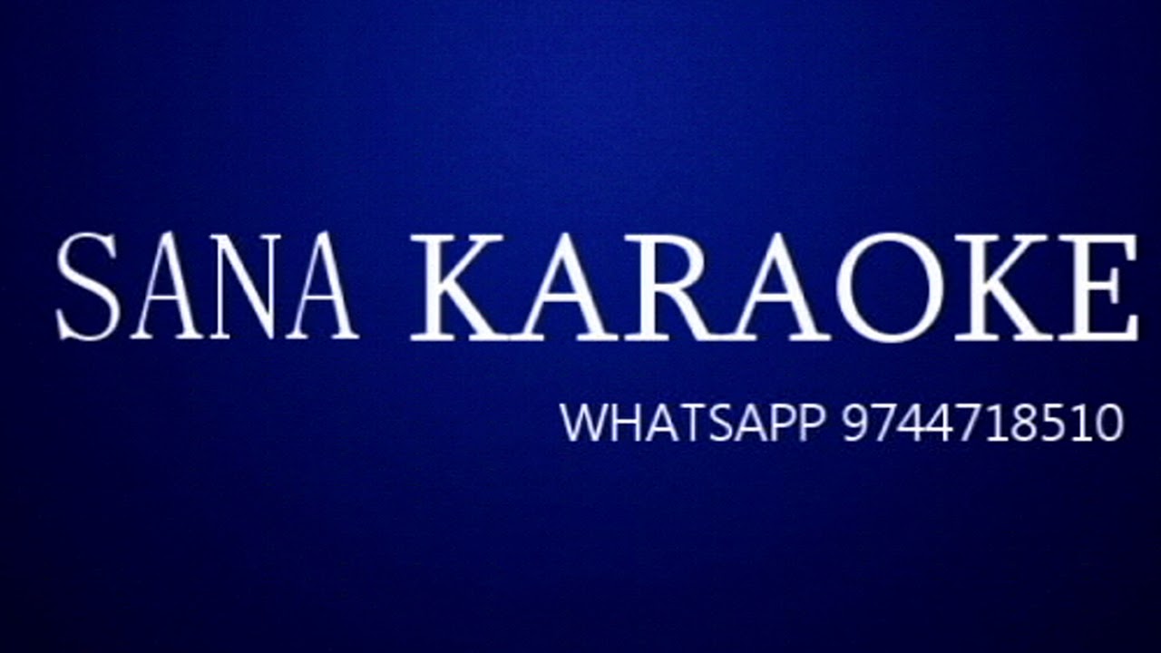 THAZHAMBU MANAMULLA KARAOKE - YouTube