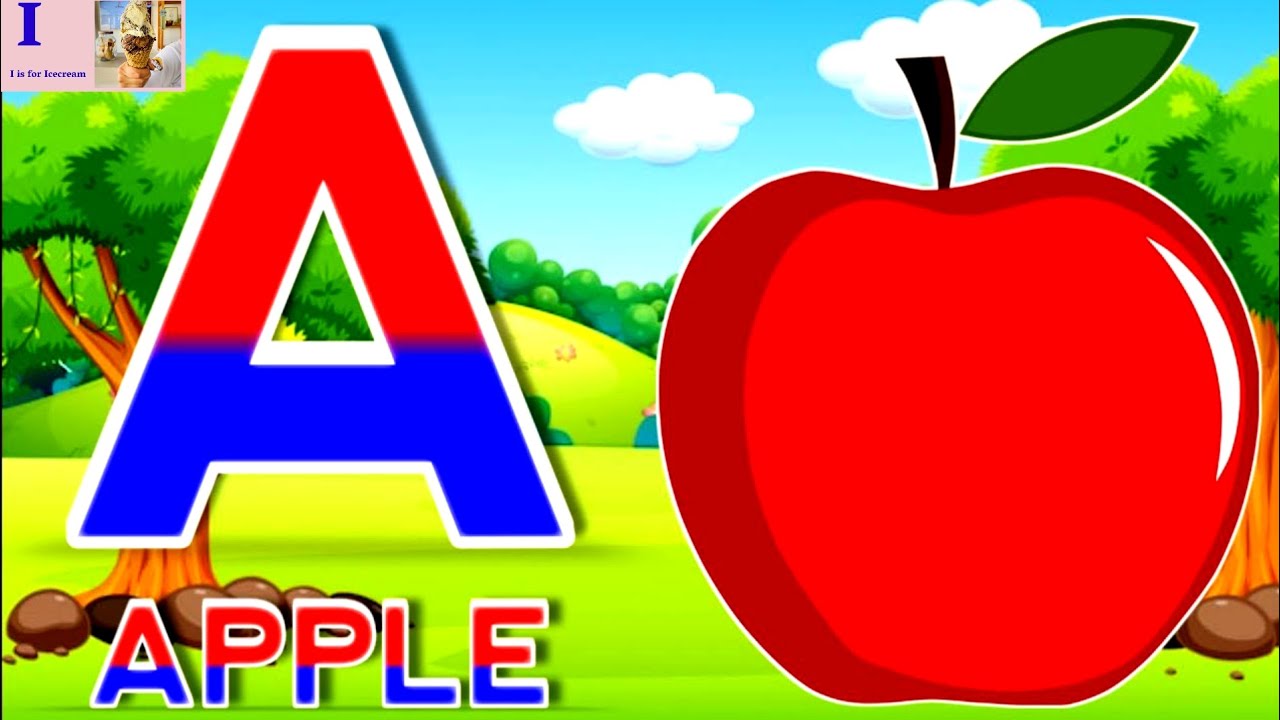 शुरू करें ABCD की यात्रा | ABCD with Pictures for Kids |A Kids Study ...