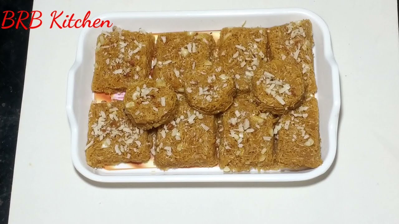 Shemai Barfi Recipe||সেমাই ডেজার্ট রেসিপি||Shemai Barfi Recipe Bengali ...