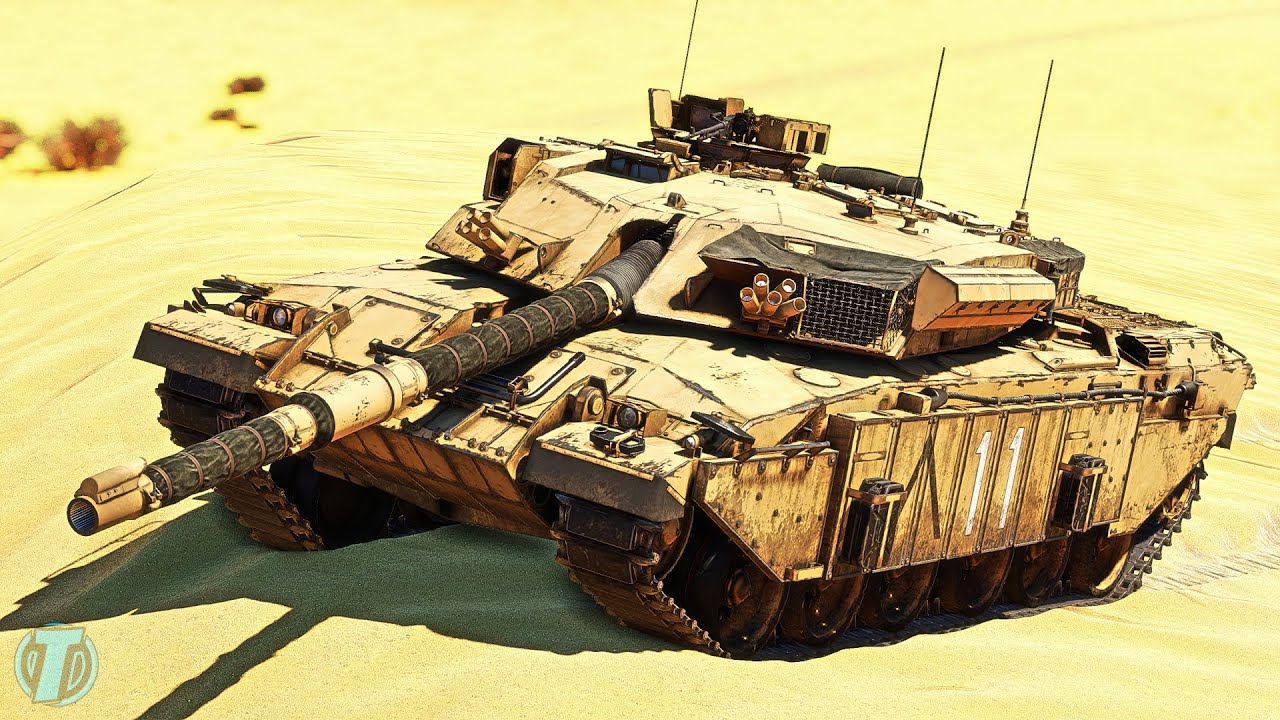 The Gorgeous British Challenger Tank - YouTube