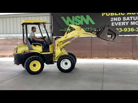 Yanmar V4-6 Articulating Wheel Loader For Virtual Online Auction July ...