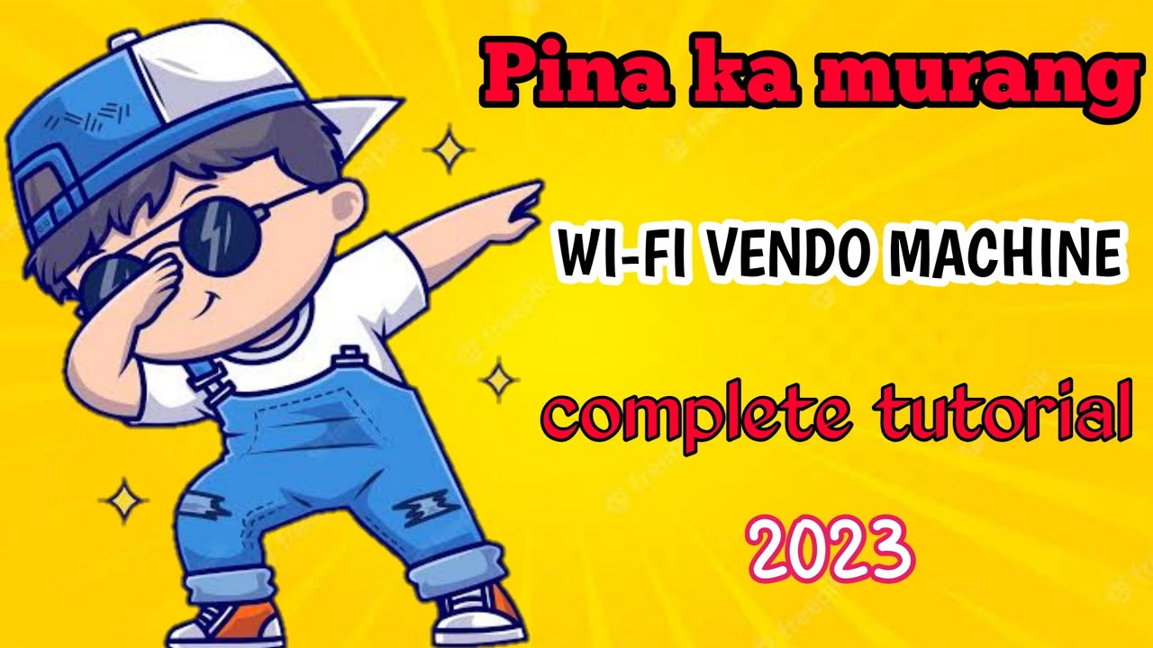 Paano gumawa ng WIFI VENDO MACHINE 2023. 1Click piso wifi system. - YouTube
