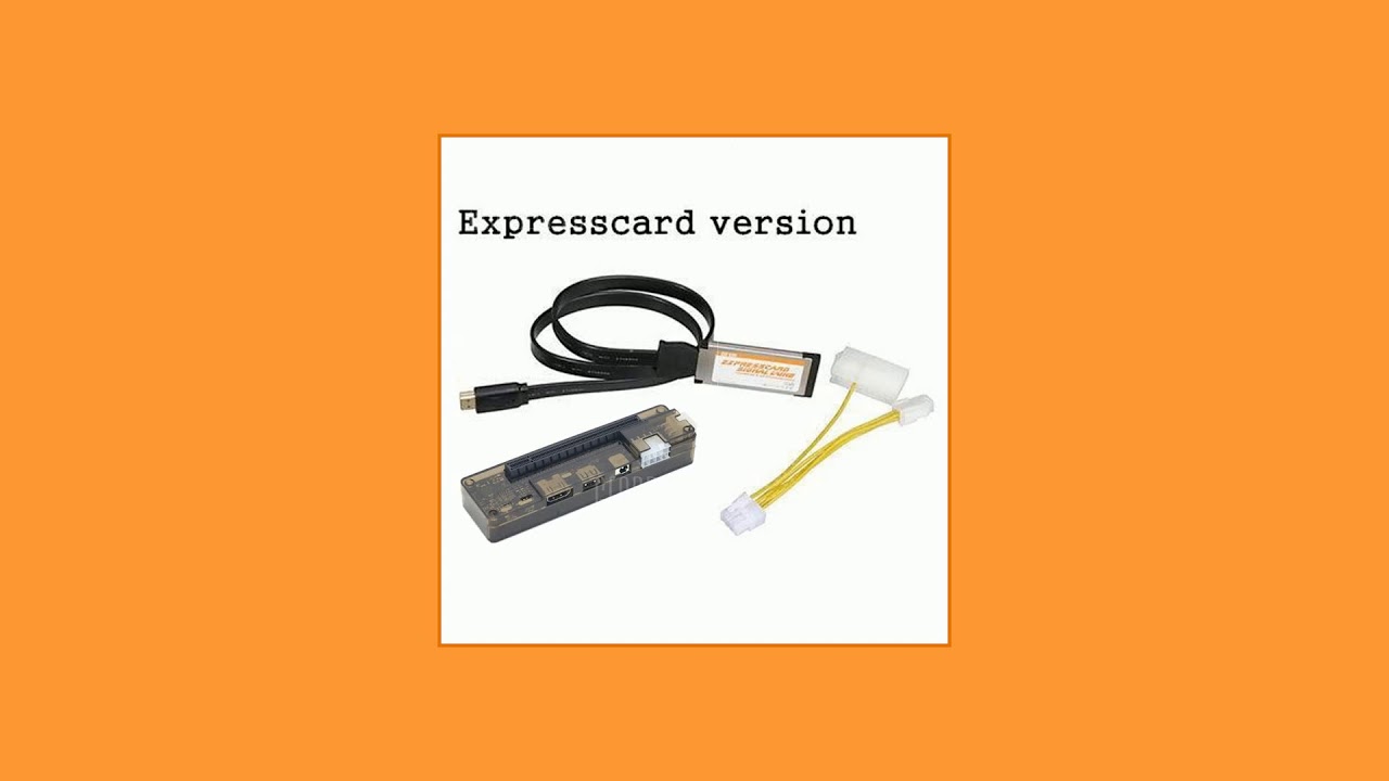 EXP GDC Beast Laptop External Independent Video Card Dock + Expresscard ...