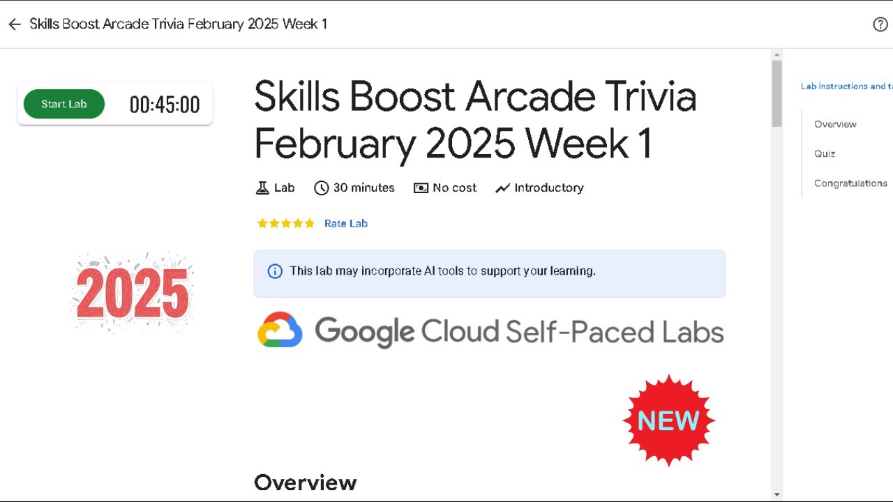 Skills Boost Arcade Trivia February 2025 Week 1| Lab Solution | Google Cloud Arcade 2025 |# ...