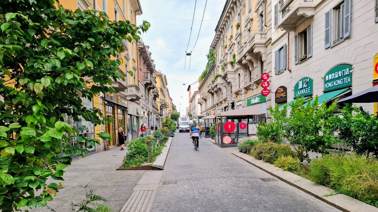 Chinatown Milan and its countless rare Fruit Trees - YouTube