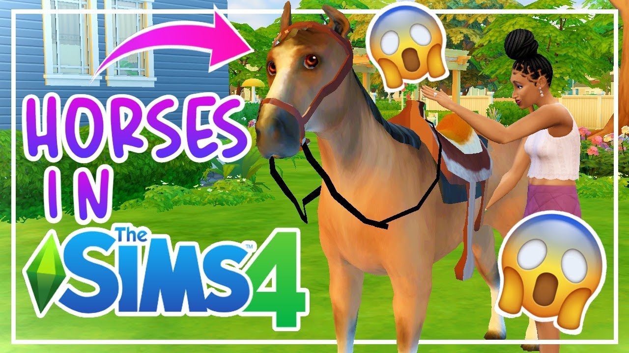 WE HAVE HORSES IN THE SIMS 4?! 🐴😱 | Mod Review | The Sims 4! - YouTube