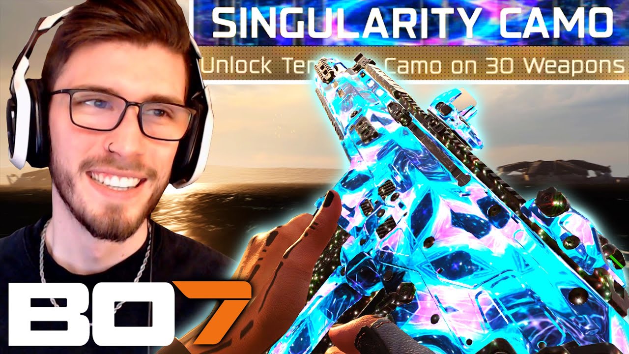 I UNLOCKED SINGULARITY CAMO in BLACK OPS 7 and I am free - YouTube