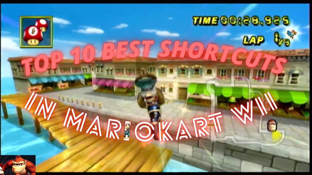 The top 10 best shortcuts in mariokart wii - YouTube