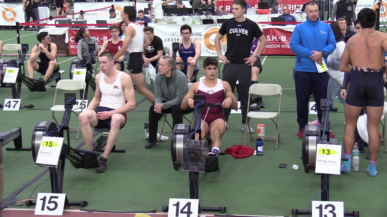 CRASH-B Sprints 2020 U19 Warmup (Isaiah Harrison) - YouTube