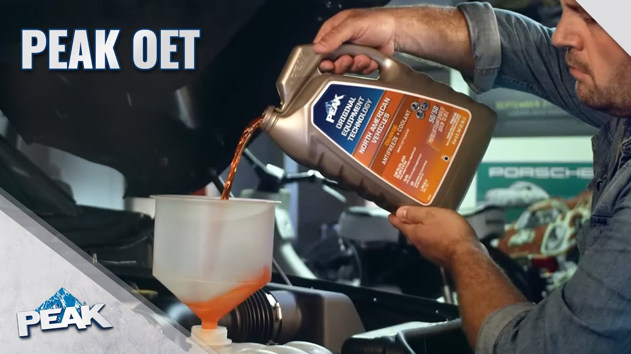 PEAK Original Equipment Technology Antifreeze + Coolant | 15 S | PEAK ...