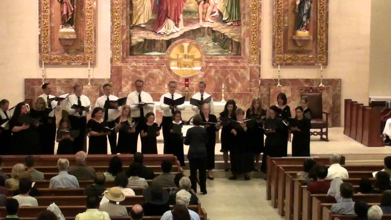 "Magnificat" Chant & 3-part polyphony by C. Rossini by the Latin Schola ...