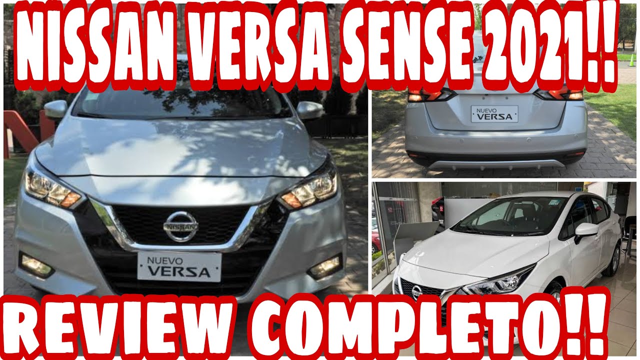Nissan versa 2021 | Versa sense 2021 | Review completo | Revision en ...