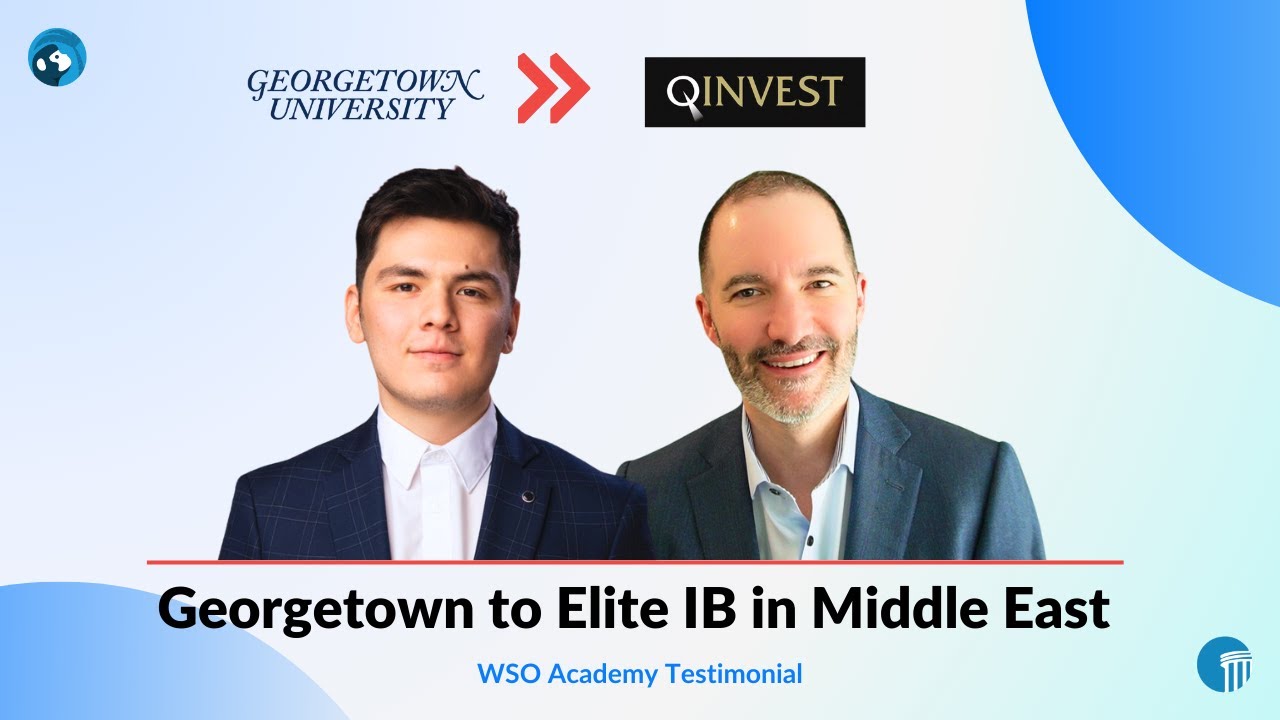 Georgetown to Elite IB in Middle East | Chat with Ali Maksudkhonov ...