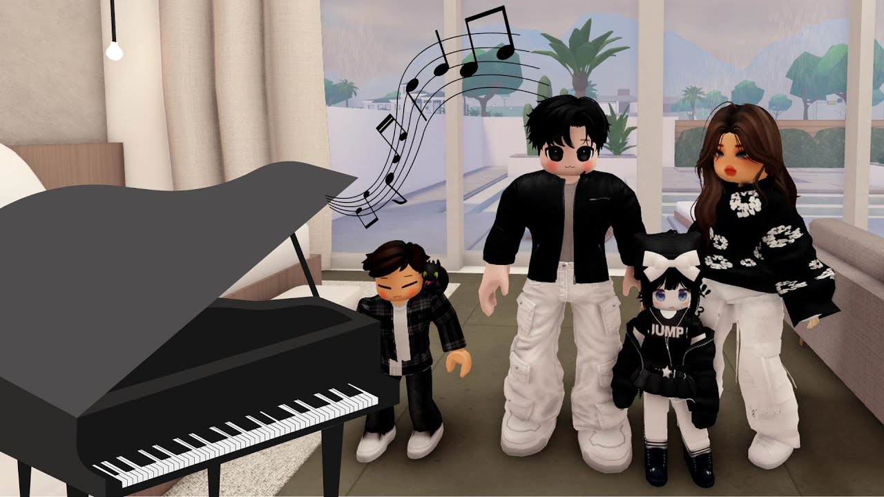 KAKAK LES PIANO & SKATEBOARD DI BERRY AVENUE ROBLOX | Keluarga Harabi ...