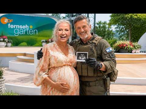 mit 61 Jahren geheiratet, Andrea Kiewel teilt einen unvergesslichen Moment mit ihrem Partner.