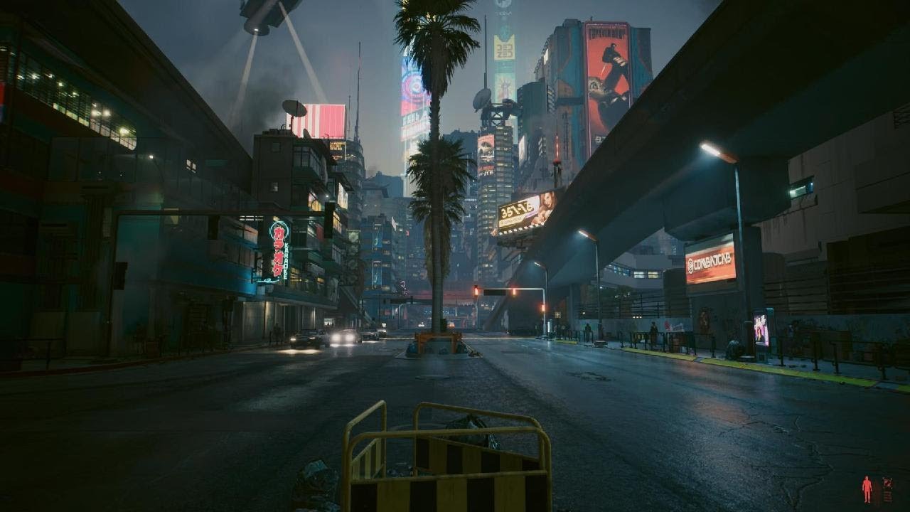 Cyberpunk 2077 ambience - YouTube