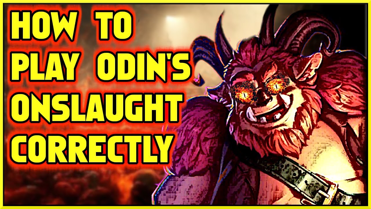 SMITE - HOW TO PLAY ODIN'S ONSLAUGHT CORRECTLY - YouTube