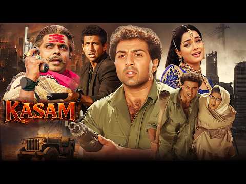 Kasam (2001) - Sunny Deol's Action Blockbuster Movie 4K | Naseeruddin Shah, Chunky Pandey, Neelam