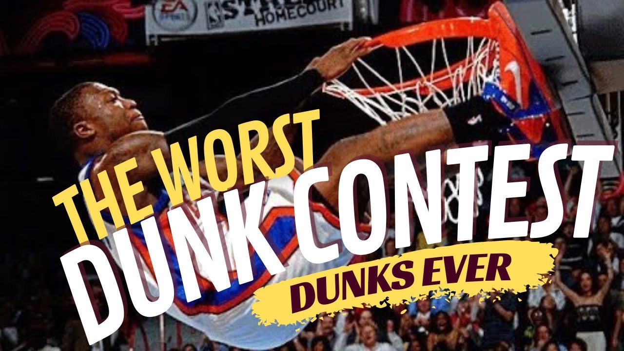 Funny: The Worst DUNK CONTEST Dunks Ever! 😂 - YouTube