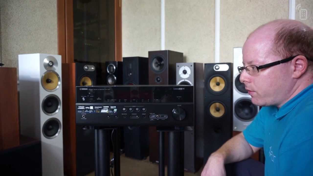AV-ресивер YAMAHA RX V675 - YouTube