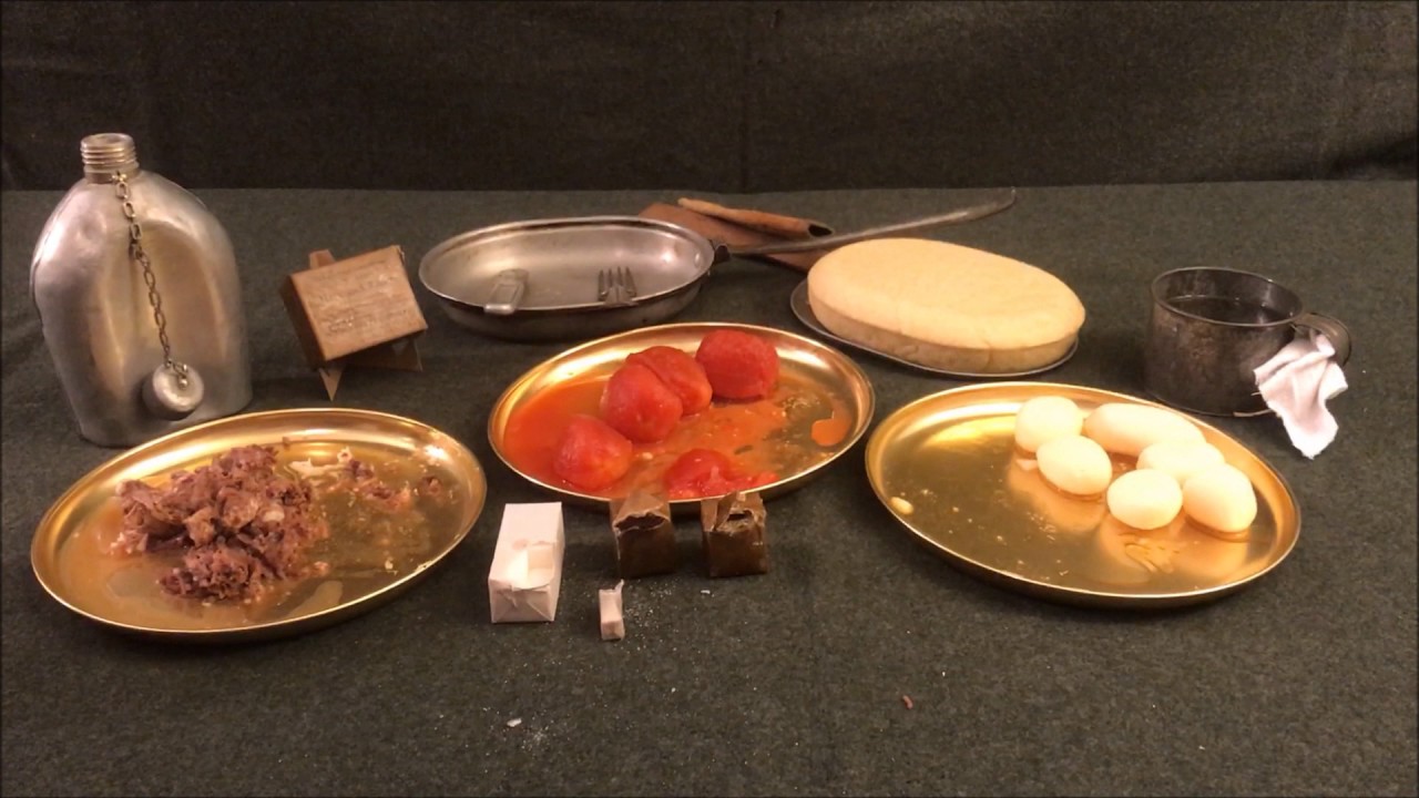 M1908 Haversack Ration - YouTube