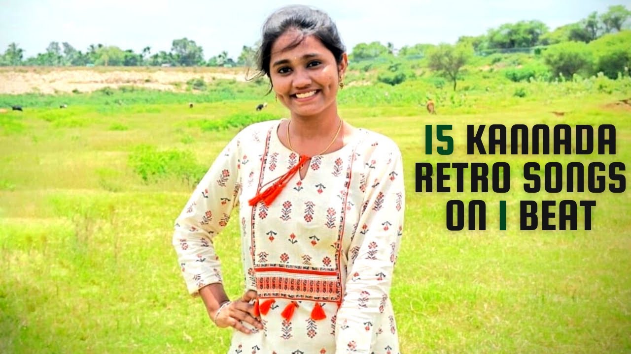 15 Kannada Retro Songs on 1 Beat | Mashup | Ambika S Bhat - YouTube