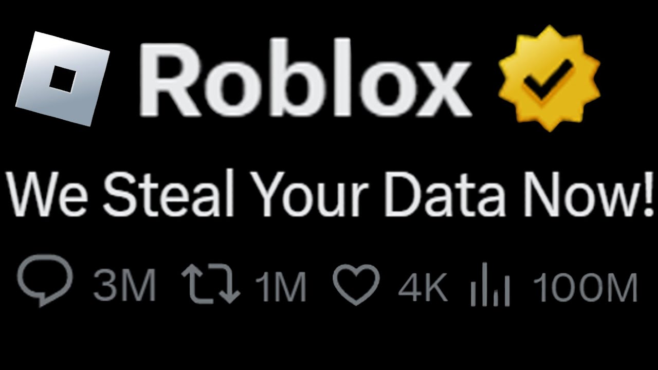 Roblox is STEALING Your Personal Data - YouTube