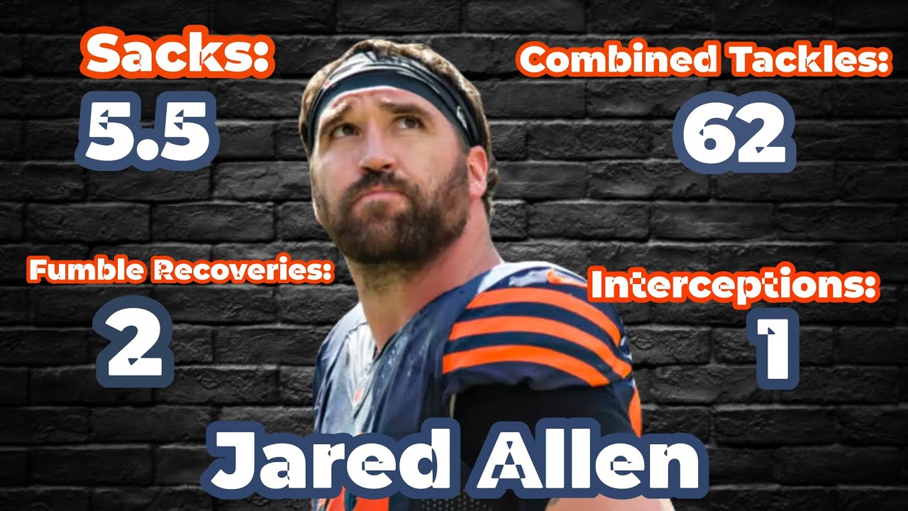 Jared Allen: Chicago Bears Highlights - 2014-15 - YouTube