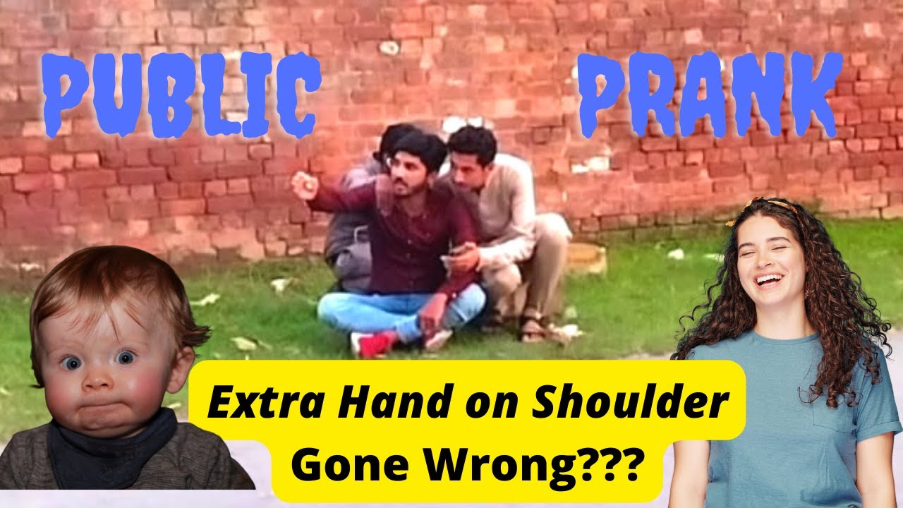 Extra Hand on Shoulder 😛😂😲Funny public prank - YouTube