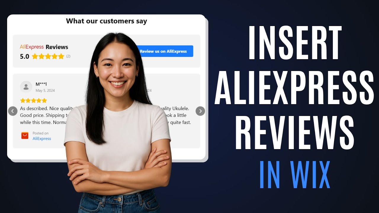 How to Add Aliexpress Reviews in Wix [For FREE] - YouTube