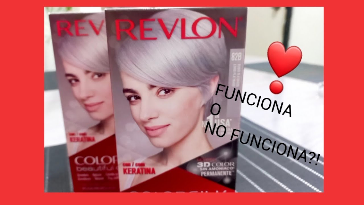 TINTE DE CABELLO REVLON COLORSILK 82B RUBIO PLATINADO👩🏻‍🦳💁🏼‍♀️💆🏼‍♀️ ...
