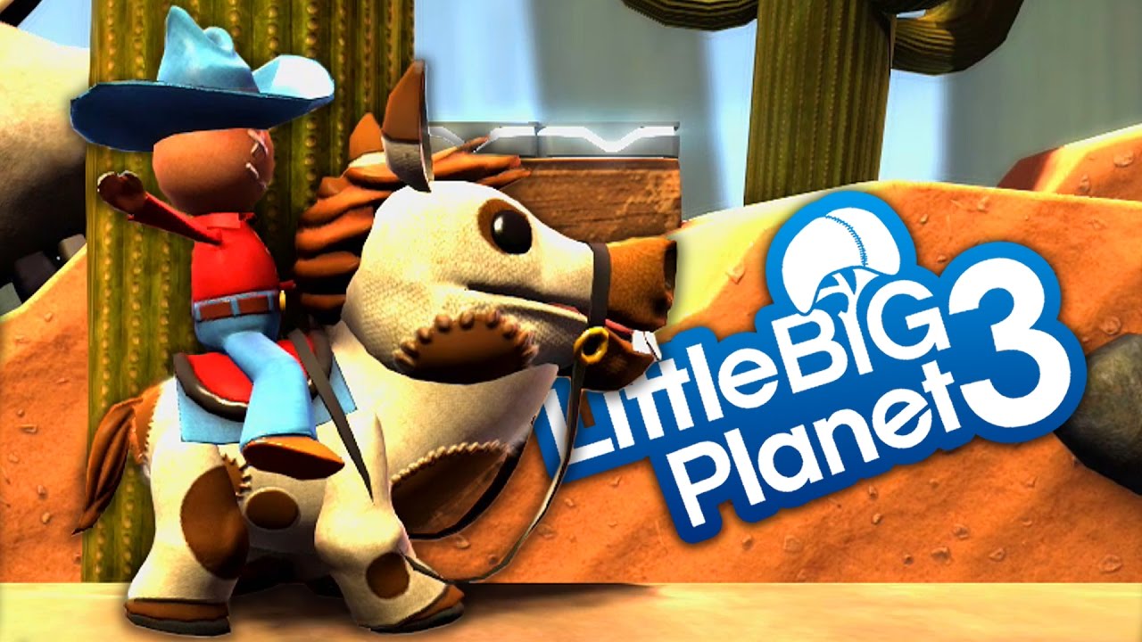 LittleBigPlanet 3 - Oddsock in the Wild West - LBP3 PS4 Gameplay ...