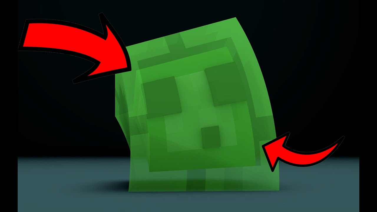 Adorable Minecraft Slime 2D Animation! - YouTube