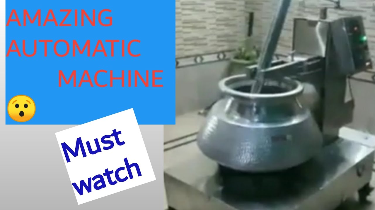 Amazing Automatic Cooking Machine #Must Watch - YouTube