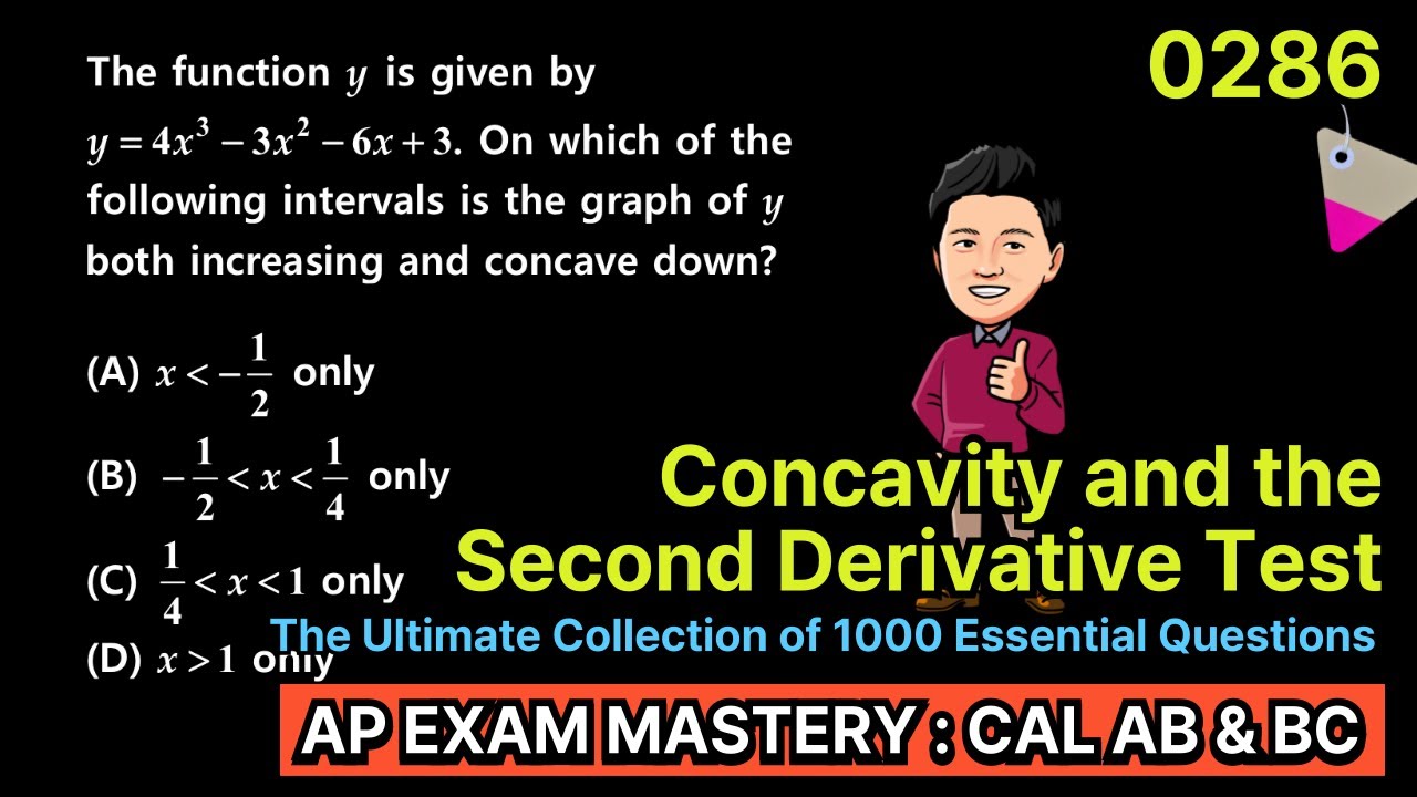 The Ultimate Collection for AP Exam 0286 | Increase + Concave Down ...