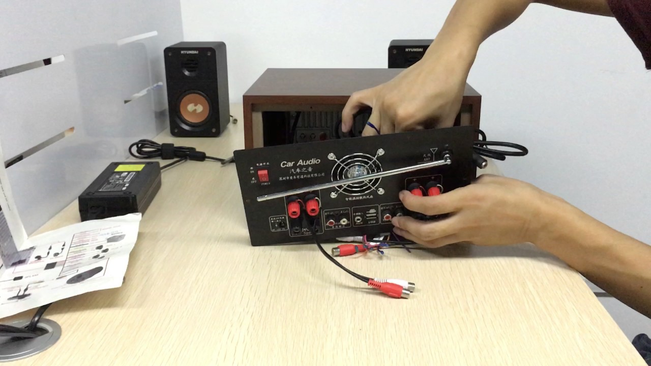 How to Convert Old Car Radio to a Home Audio Sound System - YouTube