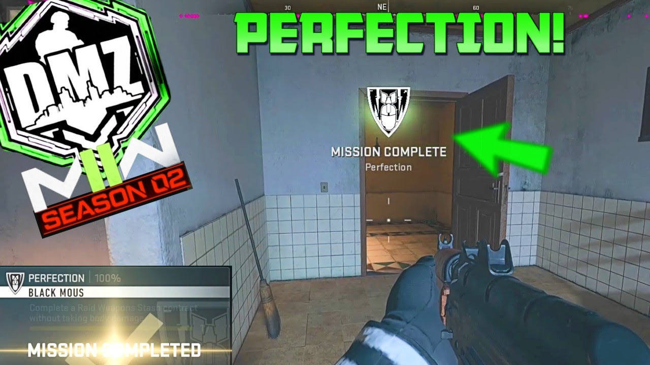 MW2 DMZ "PERFECTION" EASY GUIDE! HOW TO COMPLETE A RAID WEAPON STASH ...