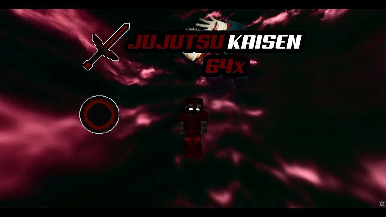 JUJUTSU KAISEN [64x] | MCPE PvP Texture PACK - YouTube