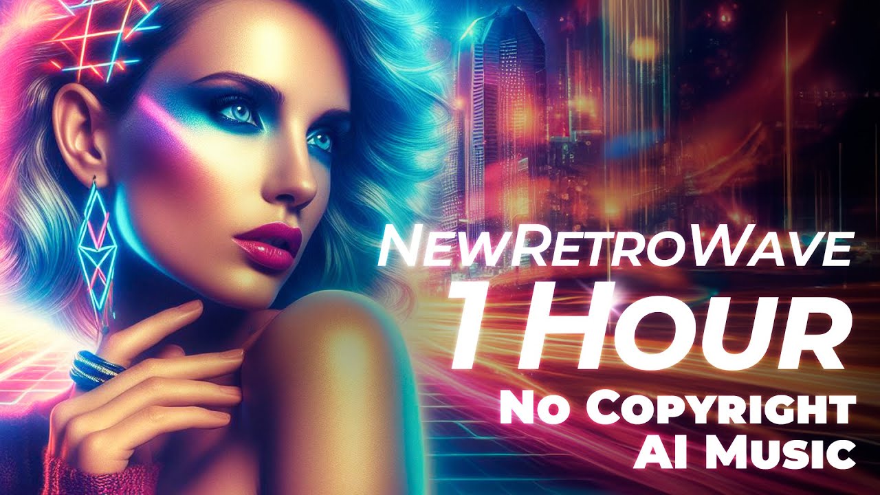 1 Hour of Free NewRetroWave AI Music | @AICopyrightFreeMusic - YouTube