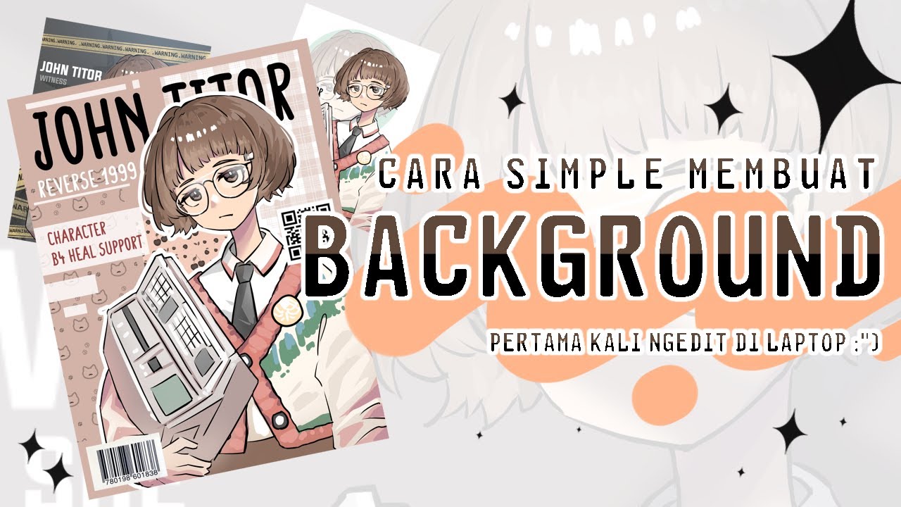 CARA MEMBUAT BACKGROUND SIMPLE 🧡| • IBISPAINT TUTORIAL • |🧡 - YouTube