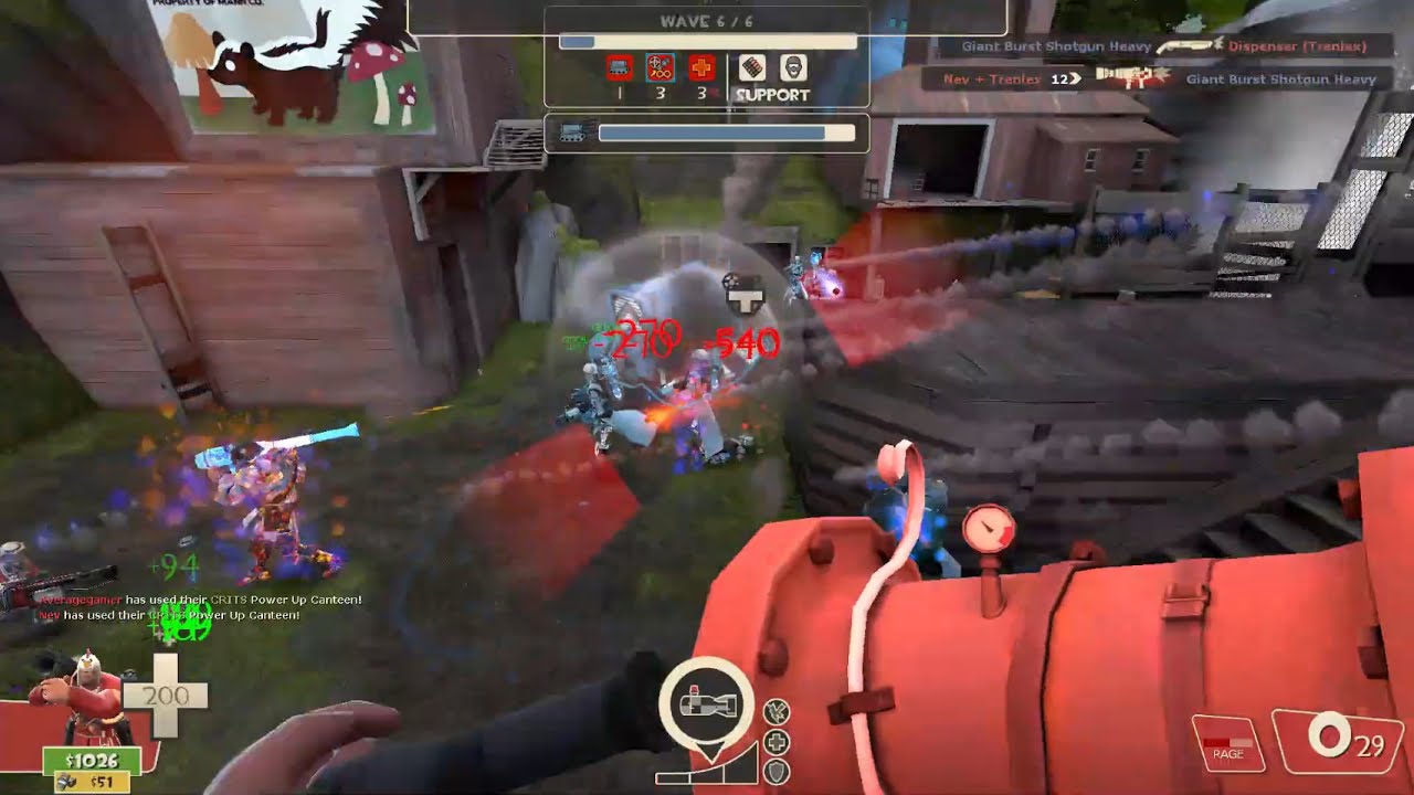 Tf2 MvM: Voltaic Violence Skangus - (Exp) Sporulation (6 waves) - YouTube