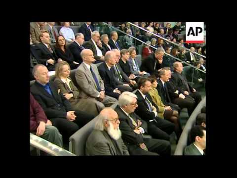 GERMANY: REMEMBRANCE DAY FOR HOLOCAUST VICTIMS - YouTube