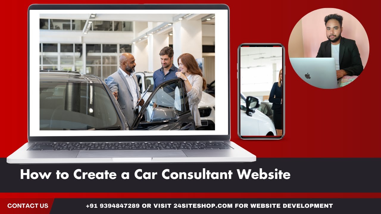 How to Create a Car Consultant Website | Car Consultant Website Kaise ...